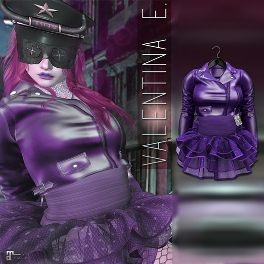 Second Life Marketplace - Valentina E. Pixie Ensemble Violet
